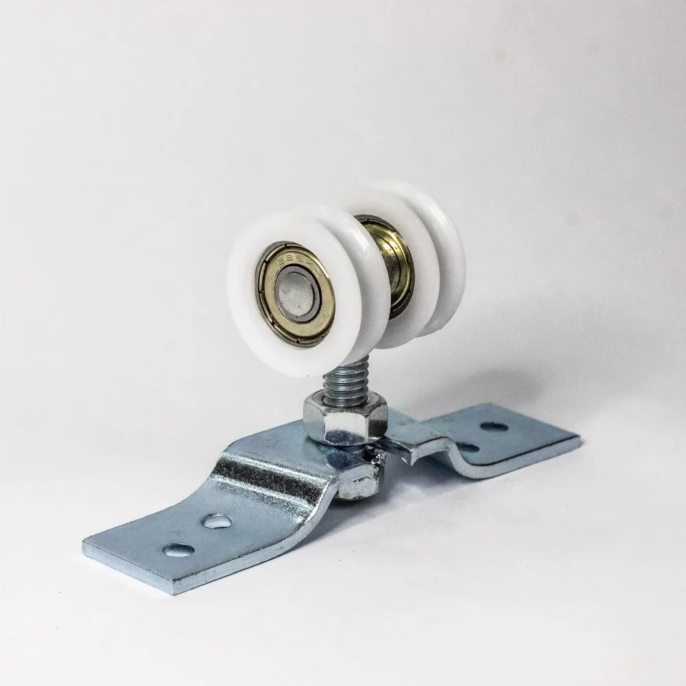 Roldana Côncava 2 Rodas com Base Elevada com rolamento - PerfilRold